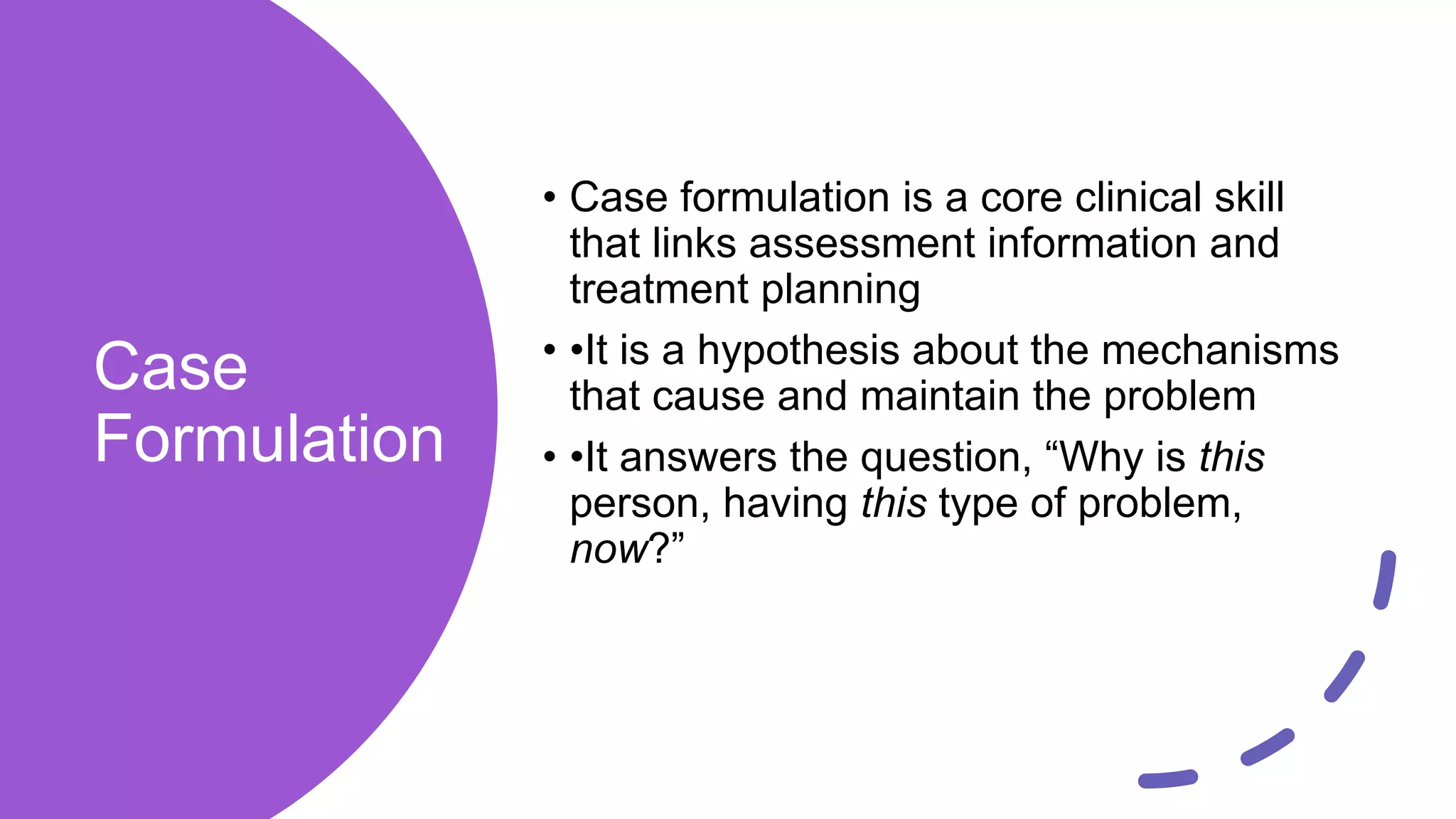 Case formulation | PPTX