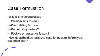 Case formulation | PPTX