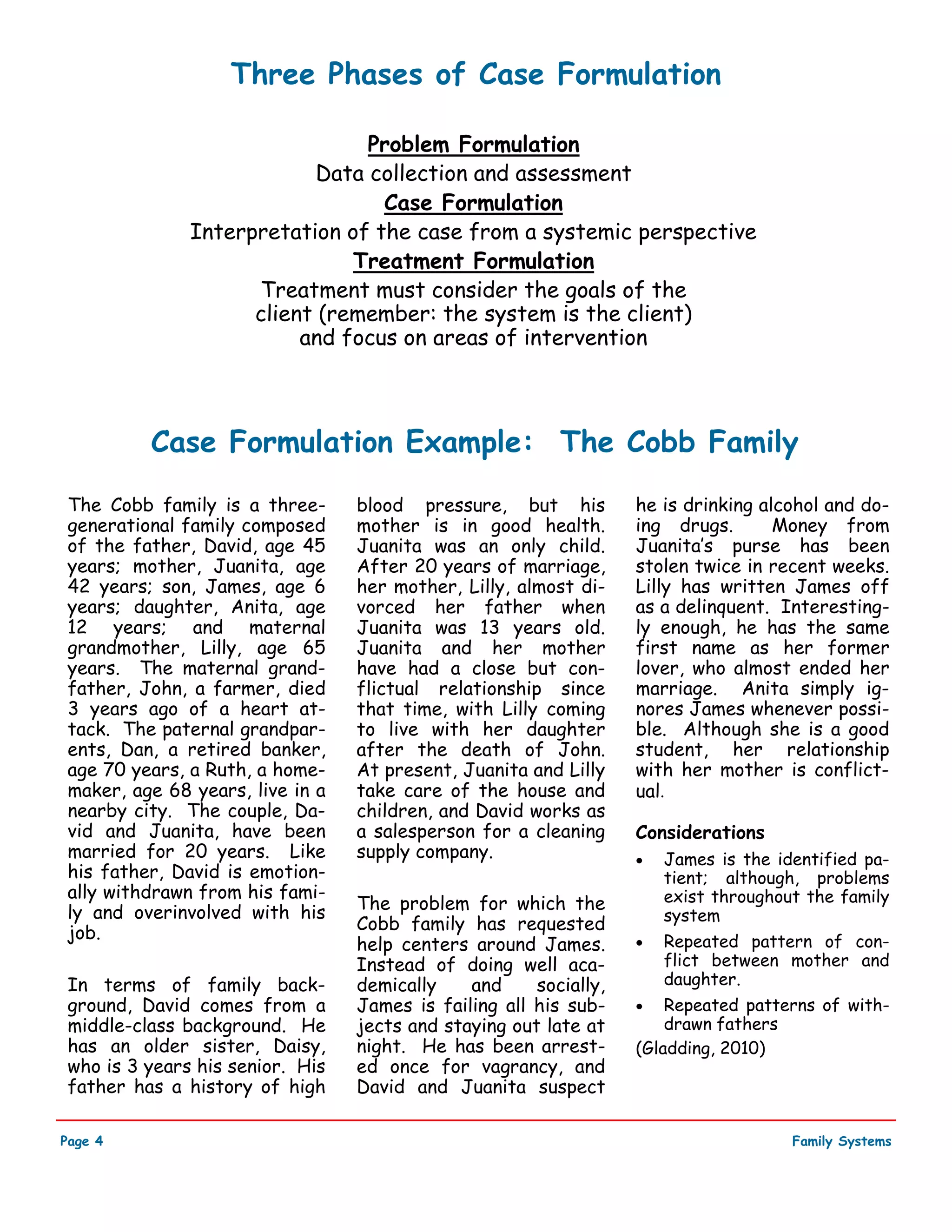 Clinical Psychology Case Formulation and Treatment Planning: A Primer | PDF