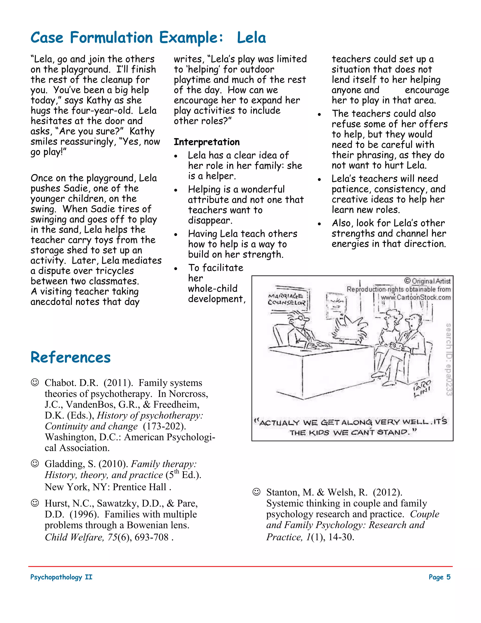 Clinical Psychology Case Formulation and Treatment Planning: A Primer | PDF