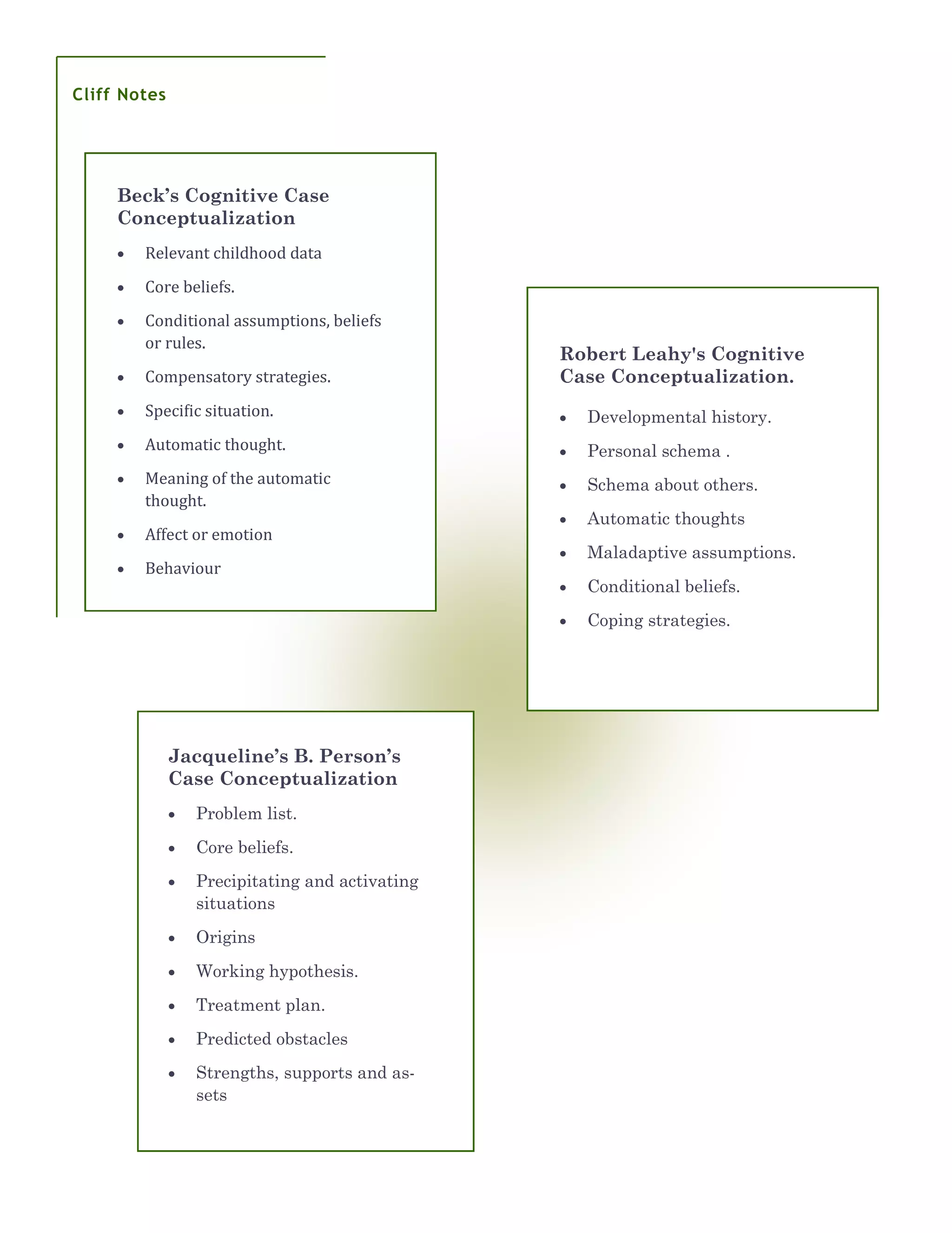 Clinical Psychology Case Formulation and Treatment Planning: A Primer | PDF