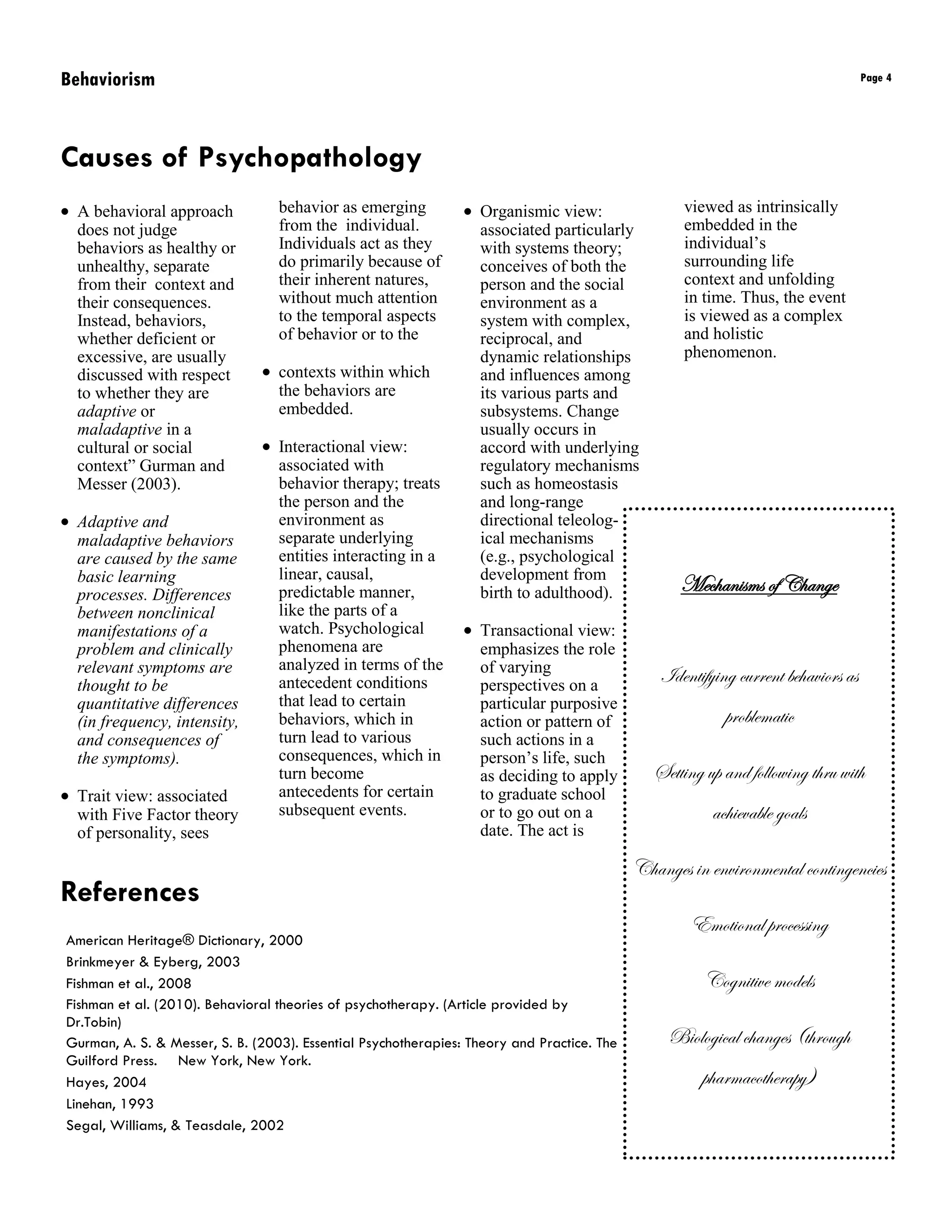 Clinical Psychology Case Formulation and Treatment Planning: A Primer | PDF
