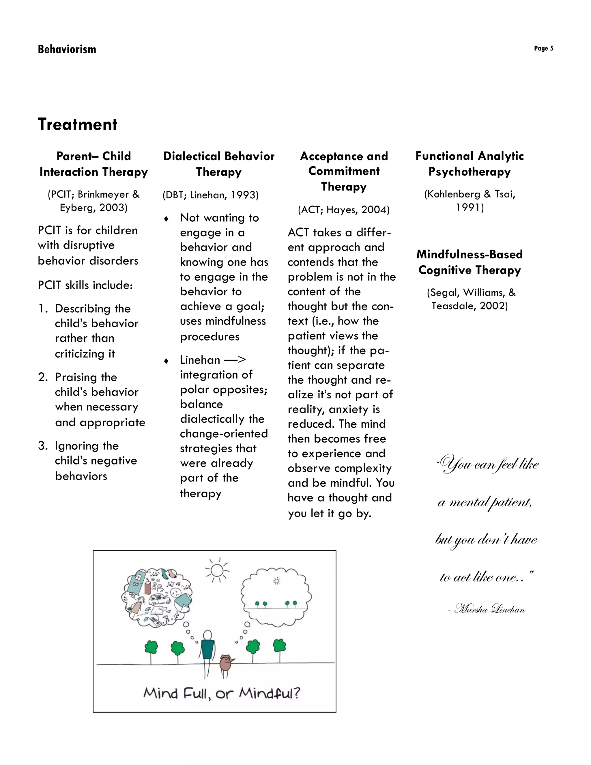 Clinical Psychology Case Formulation and Treatment Planning: A Primer | PDF