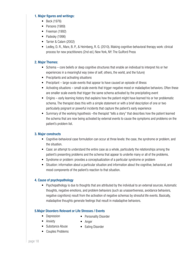 Clinical Psychology Case Formulation and Treatment Planning: A Primer | PDF