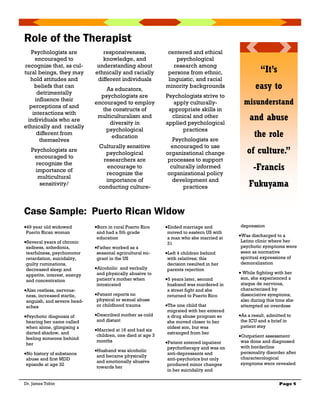 Clinical Psychology Case Formulation and Treatment Planning: A Primer | PDF