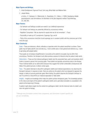 Clinical Psychology Case Formulation and Treatment Planning: A Primer | PDF
