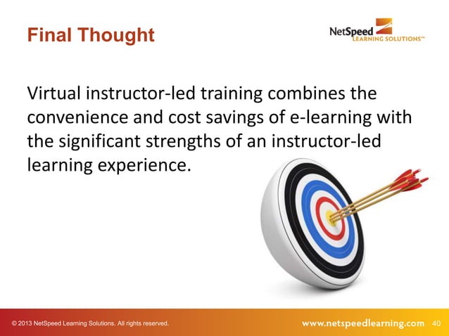 Trainers Matter: Making the Case for VILT | PPT