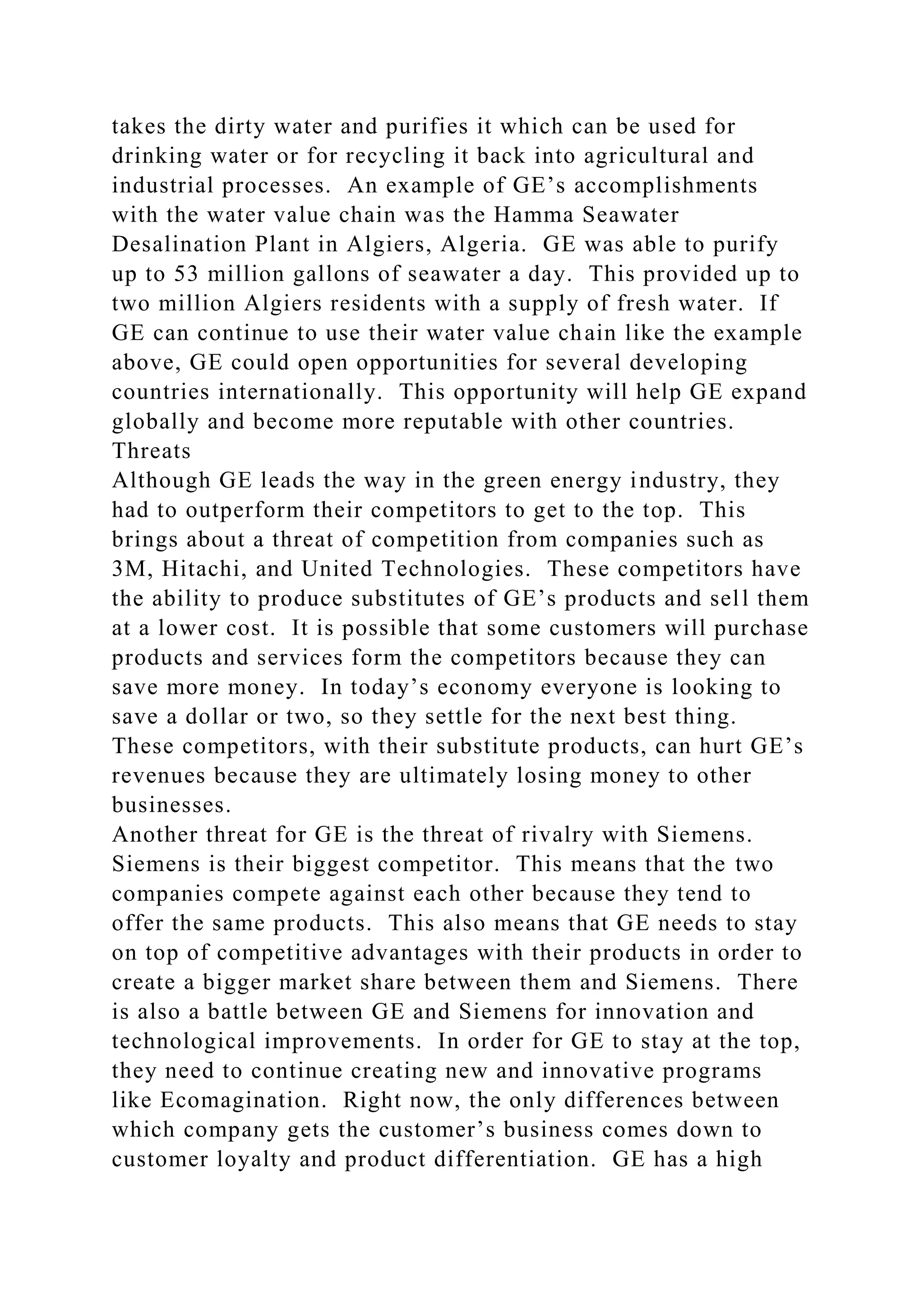 Case – Good Example 2Case 2 General Electric Ecomagination as a.docx