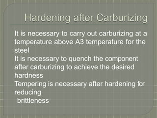 Case hardening | PPTX