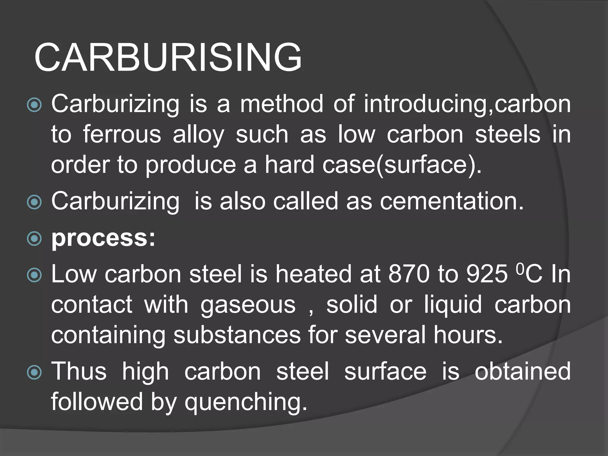 Case hardening | PPTX