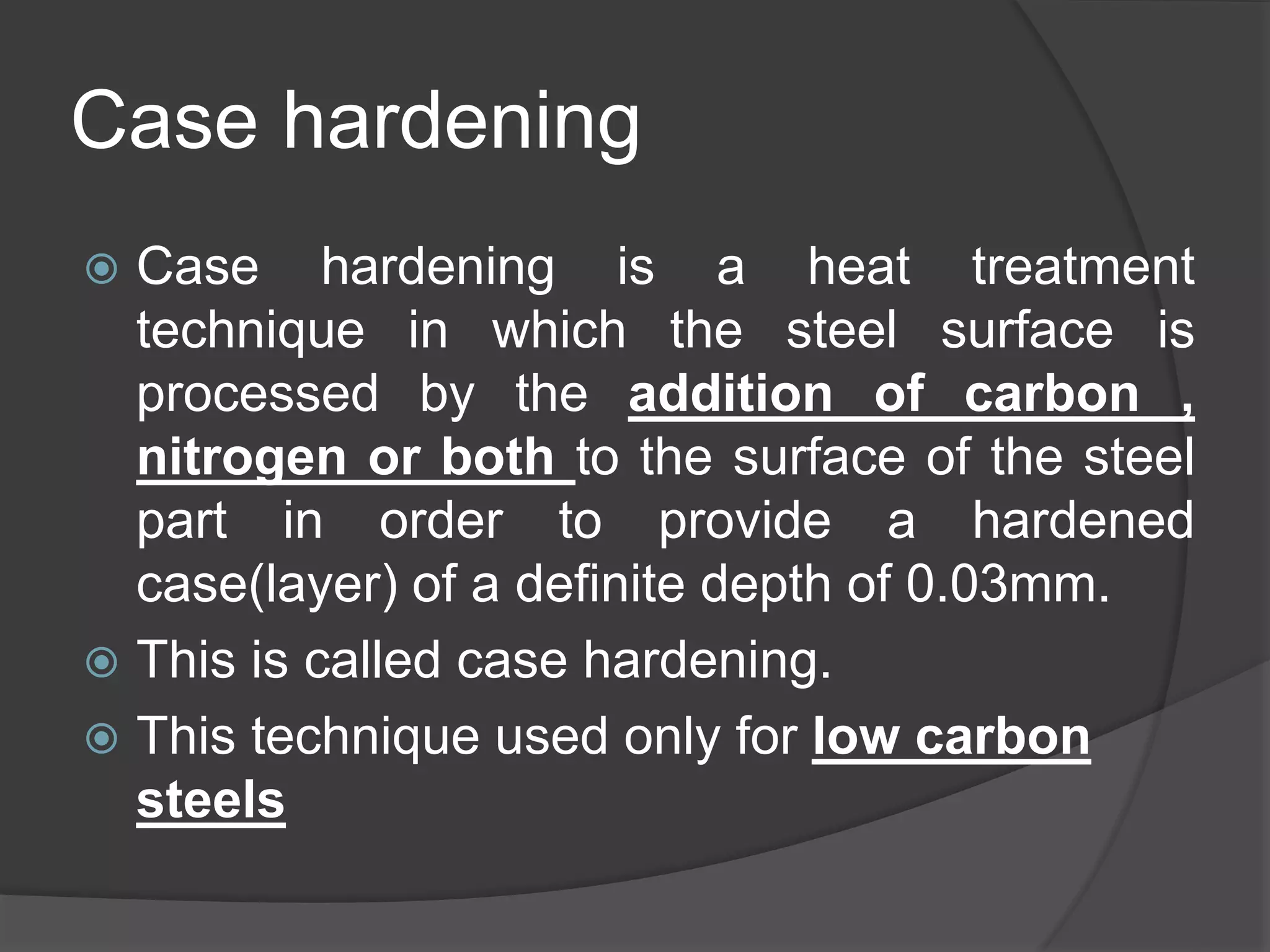Case hardening | PPT