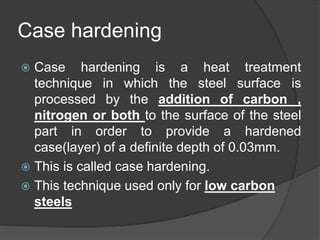 Case hardening | PPT