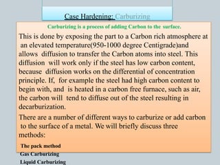 Case Hardening process for diploma .pptx