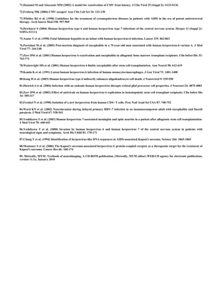 Case record...Herpes simplex type 1 encephalitis | PDF