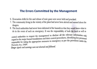 Safety and Environmental Management- Case Study | PPT