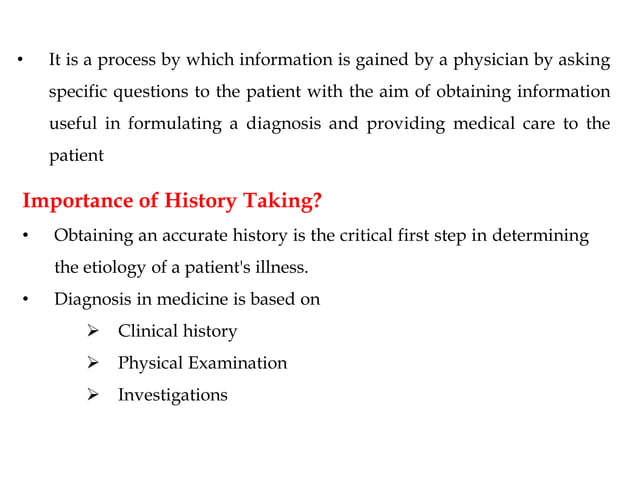 Case history | PPT