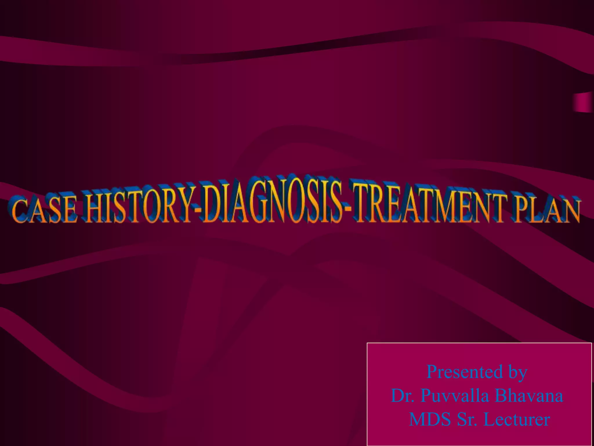 CASE HISTORY.ppt