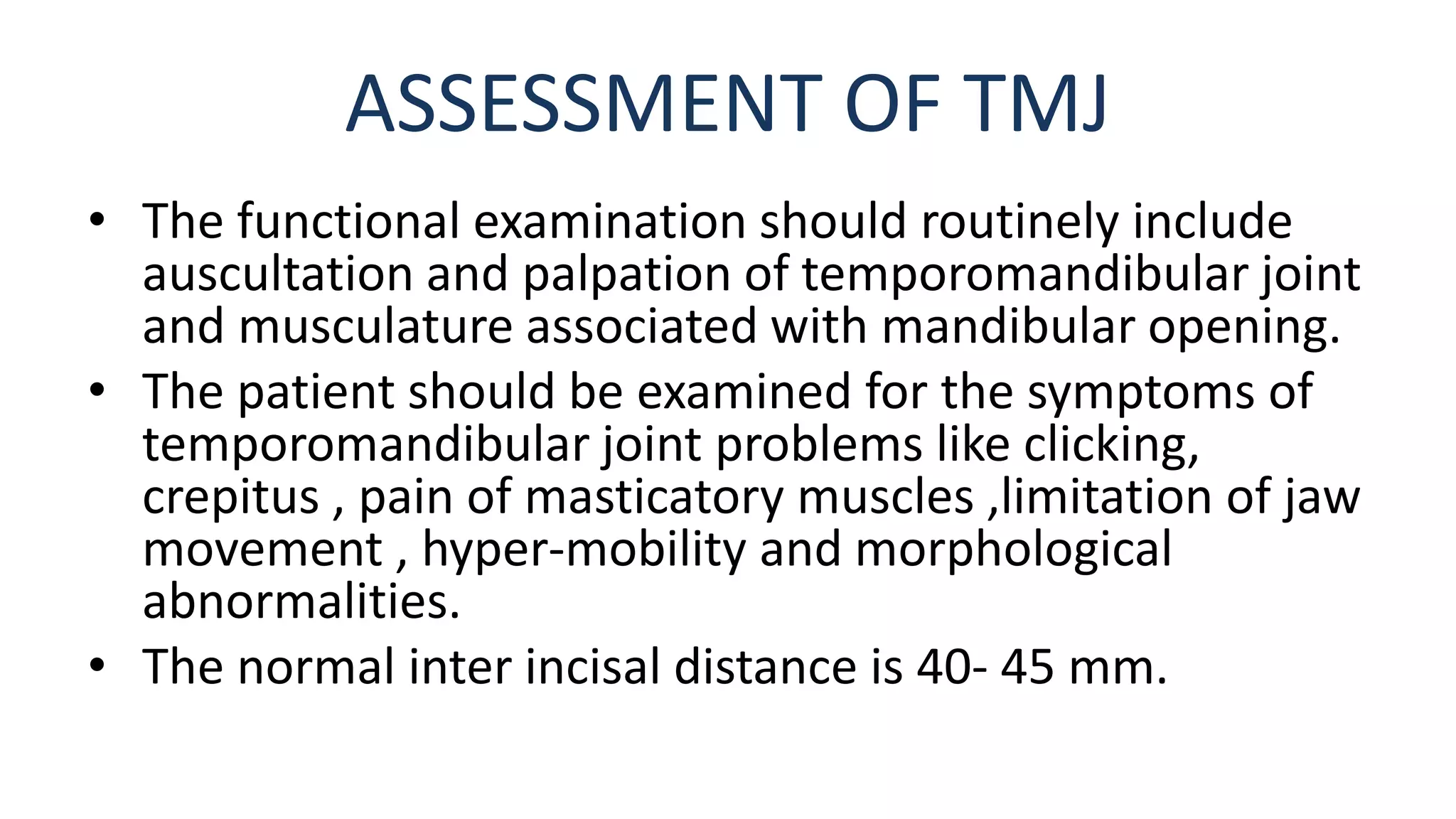 CASE HISTORY AND EXAMINATION IN ORTHODONTICS | PPTX