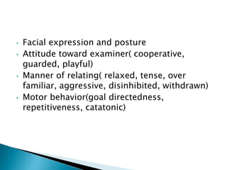 Case History and MSE.pptx | Mental Health | Diseases and Conditions