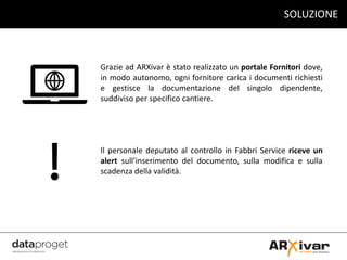 Portale per la gestione dei processi con i fornitori | PDF