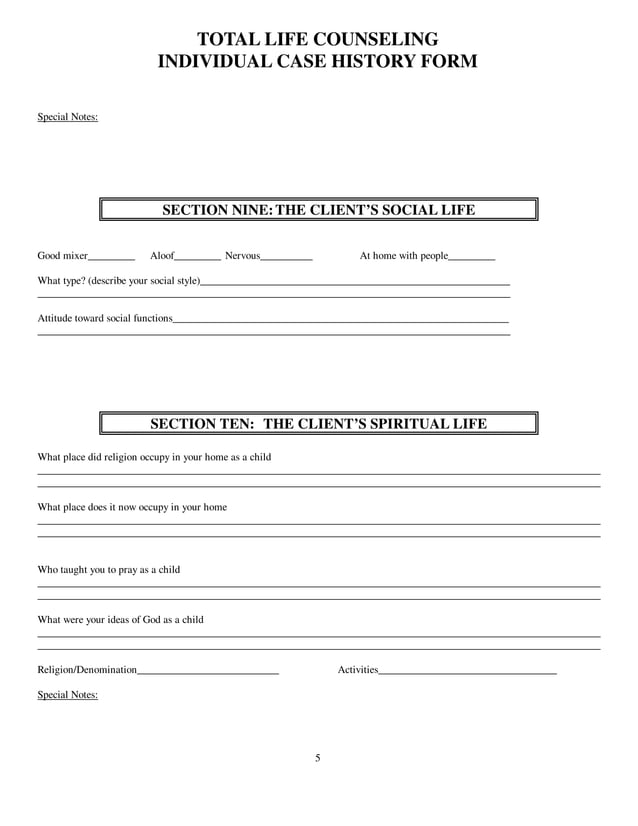 Case history form | PDF | Sexual Health | Diseases and Conditions