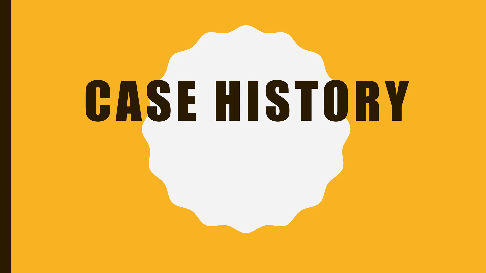Case History taking in periodontology .pptx