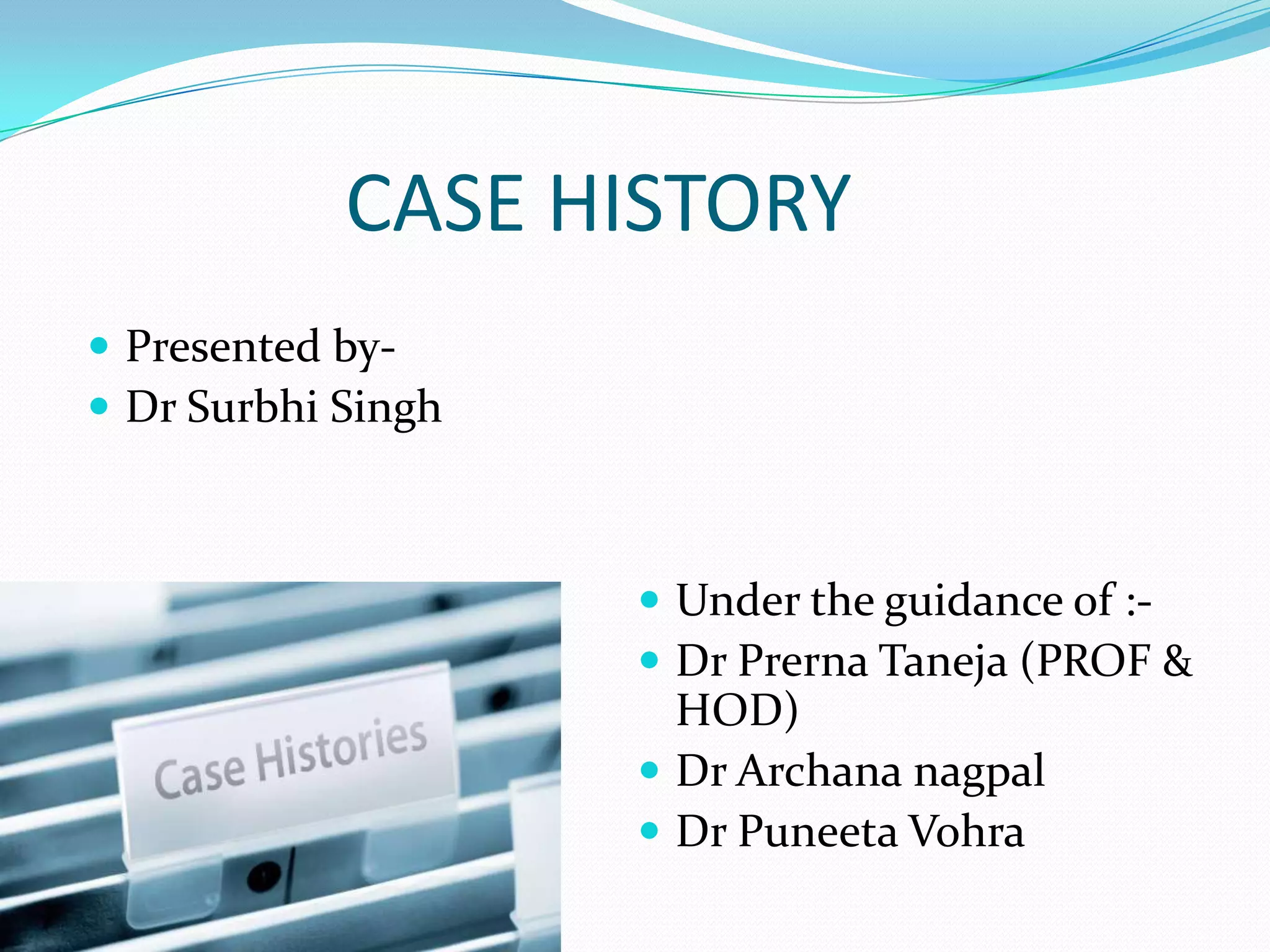 Case history | PPTX