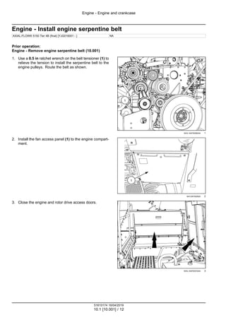 Case ih axial flow 5150 tier 4 b (final) combine service repair manual ...