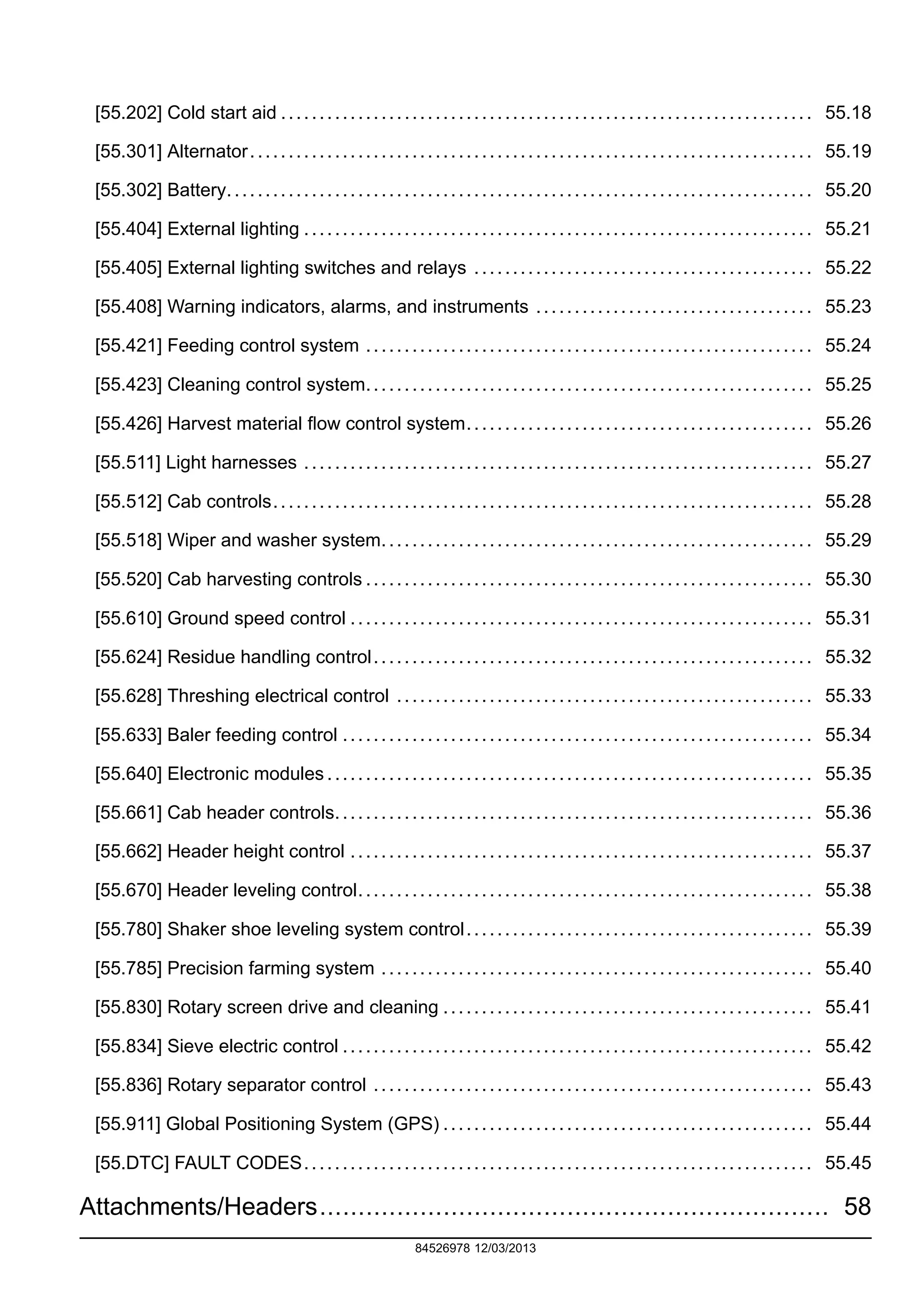 Case ih axial flow 7120 combine service repair manual | PDF