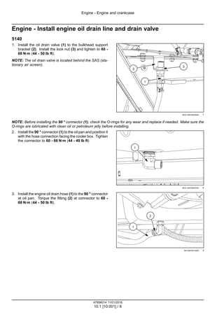 Case ih axial flow 7140 tier 4 b (final) combine service repair manual ...