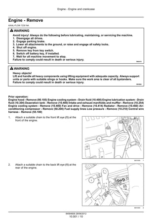 Case ih axial flow 7230 tier 4 combine service repair manual | PDF
