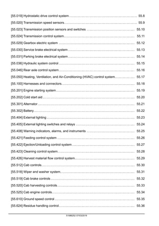 Case ih axial flow 7250 tier 4 b (final) combine service repair manual ...