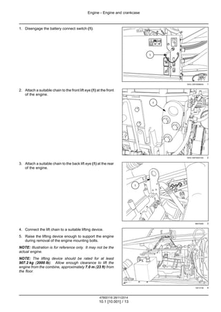 Case ih axial flow 8240 tier 4 b (final) combine service repair manual ...