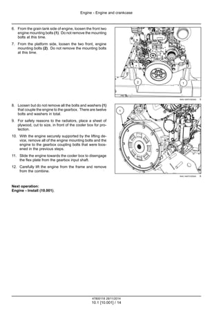 Case ih axial flow 8240 tier 4 b (final) combine service repair manual ...