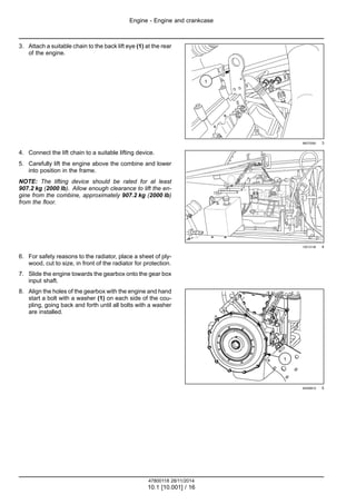 Case ih axial flow 8240 tier 4 b (final) combine service repair manual ...