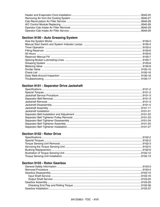 Case ih axial flow 2388 combine service repair manual | PDF