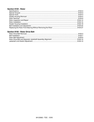 Case ih axial flow 2388 combine service repair manual | PDF