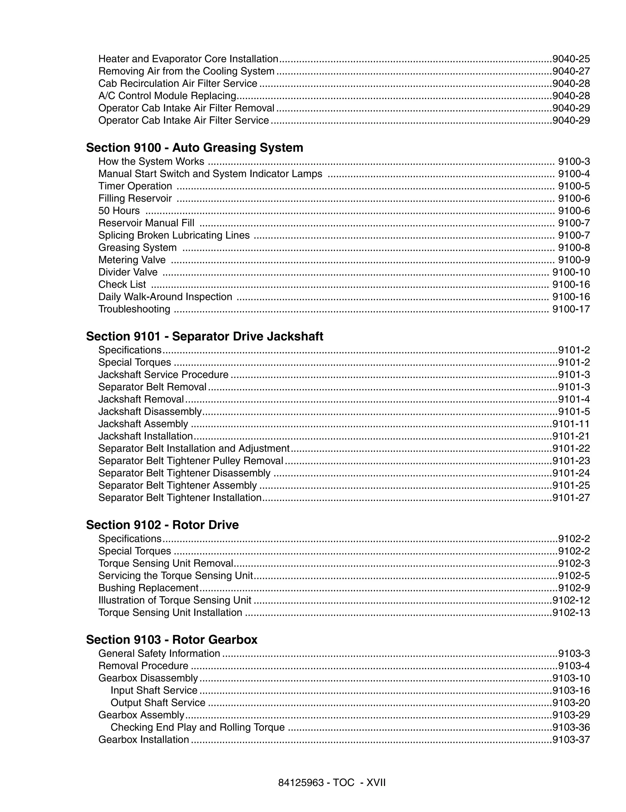 Case ih axial flow 2388 combine service repair manual | PDF