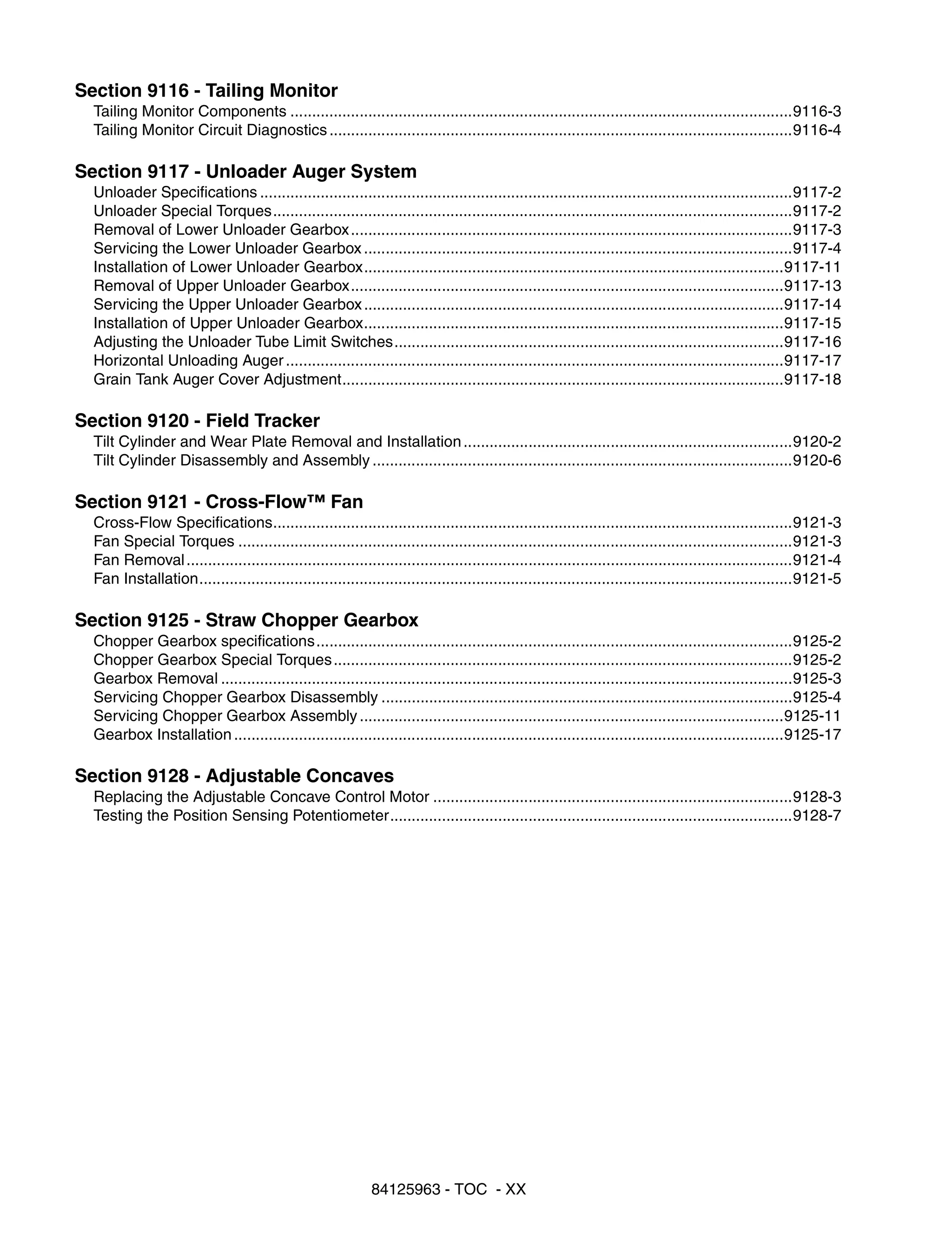 Case ih axial flow 2388 combine service repair manual | PDF