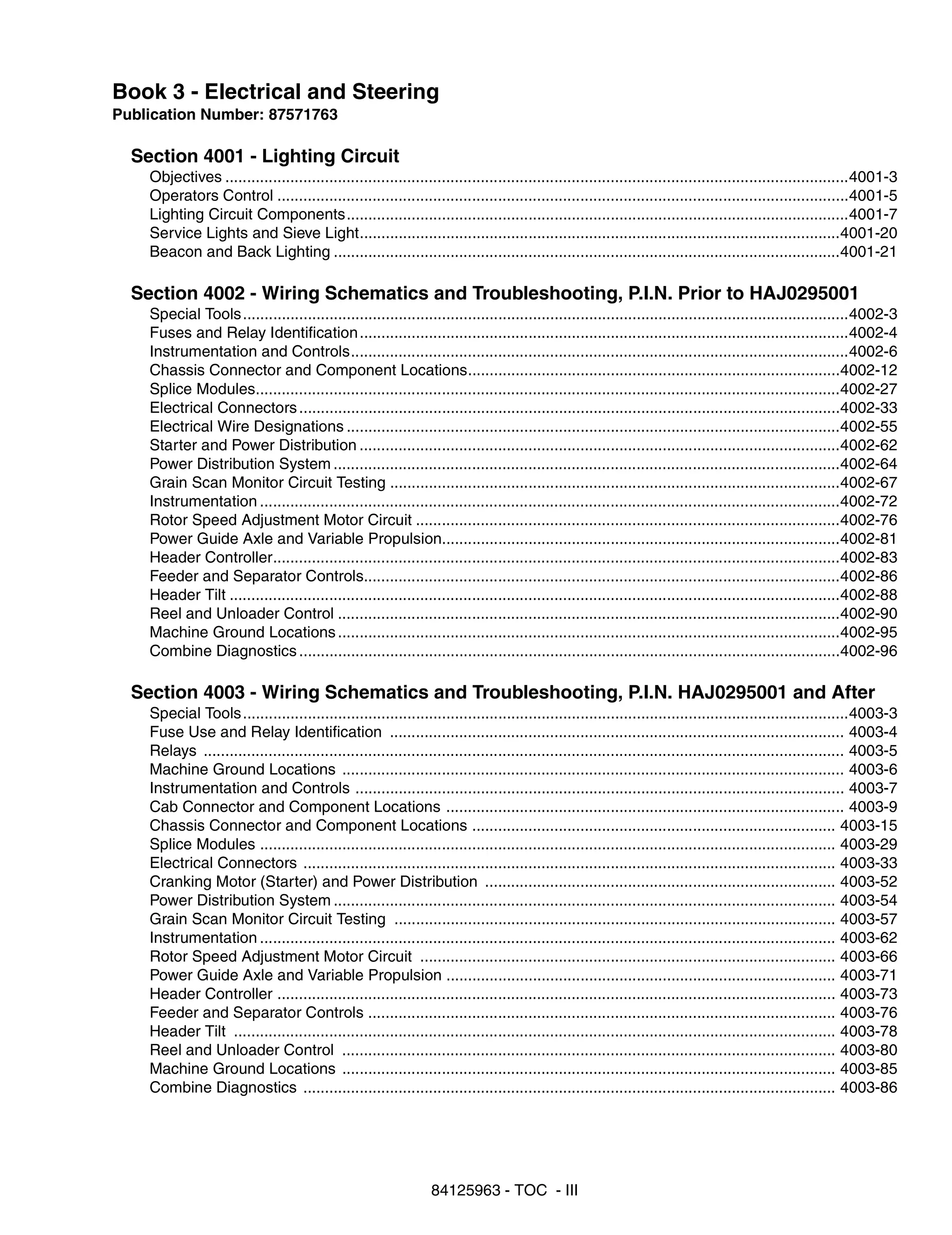 Case ih axial flow 2388 combine service repair manual | PDF
