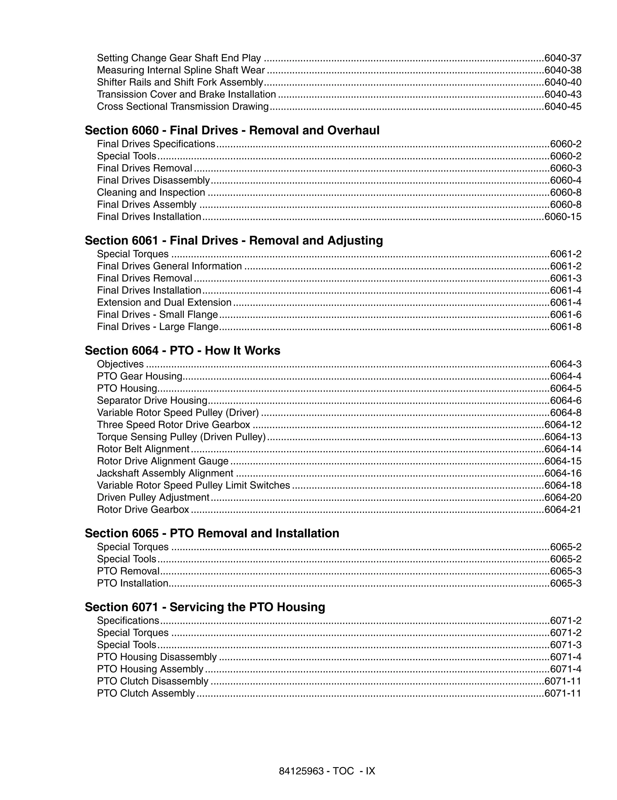 Case ih axial flow 2388 combine service repair manual | PDF