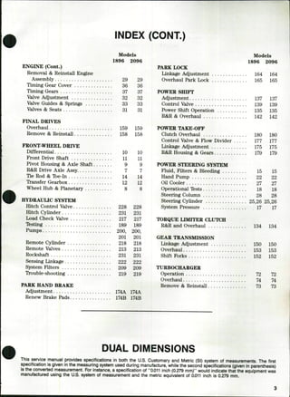 Case ih case international 1896 tractor service repair manual | PDF