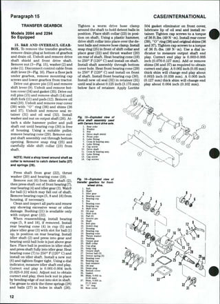 Case ih case international 2394 tractor service repair manual | PDF