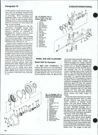 Case ih case international 2394 tractor service repair manual | PDF