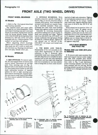 Case ih case international 2394 tractor service repair manual | PDF