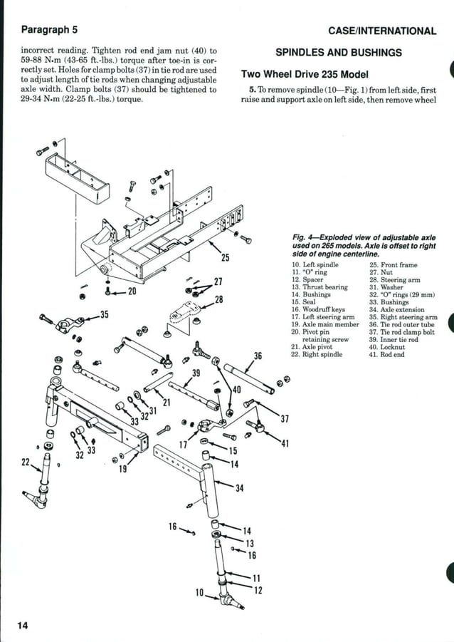 Case ih case international 255 tractor service repair manual | PDF