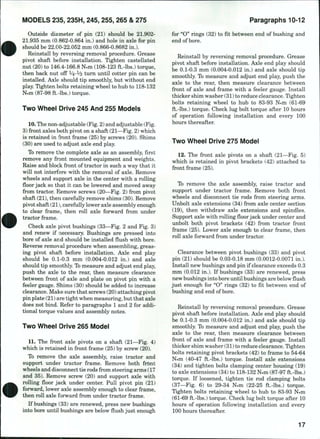 Case ih case international 255 tractor service repair manual | PDF