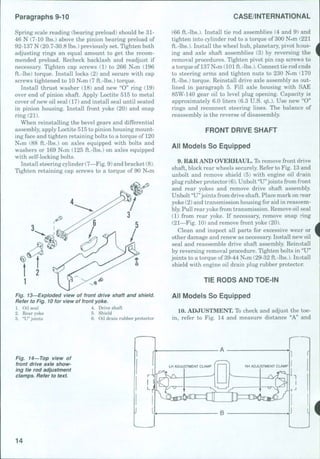 Case ih case international 5120 tractor service repair manual | PDF