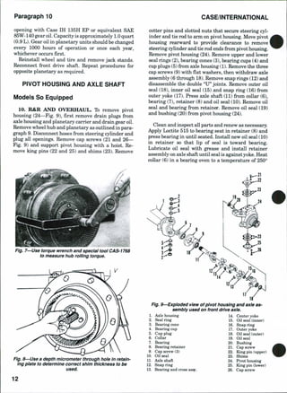 Case ih case international 7120 tractor service repair manual | PDF