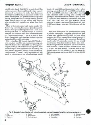 Case ih case international 7120 tractor service repair manual | PDF
